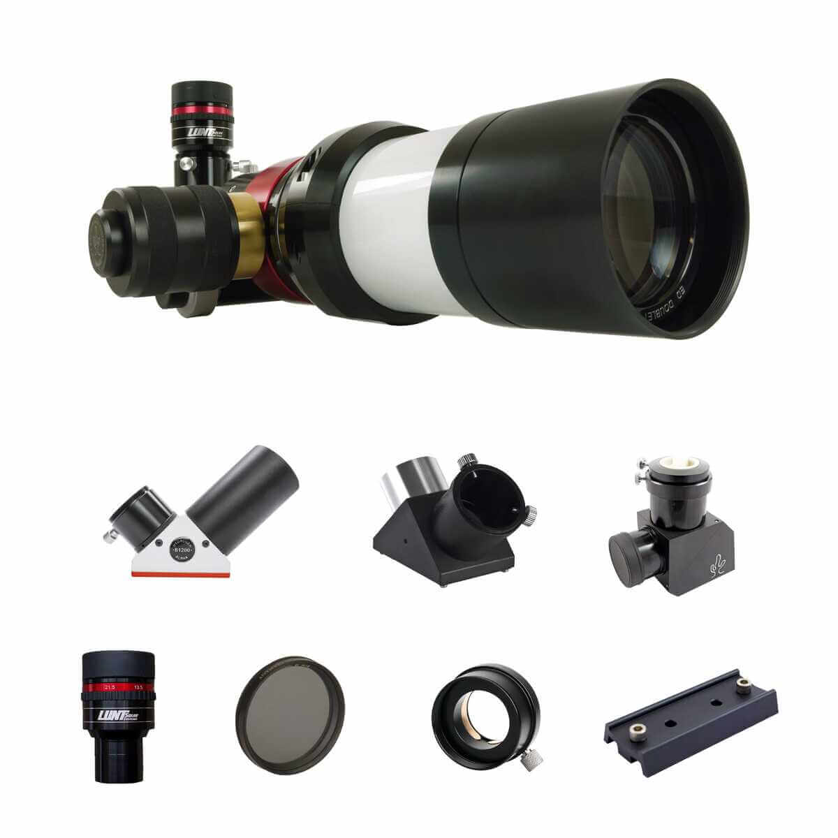 Lunt 60mm Universal Day & Night Use Modular Telescope (Observer Packag ...