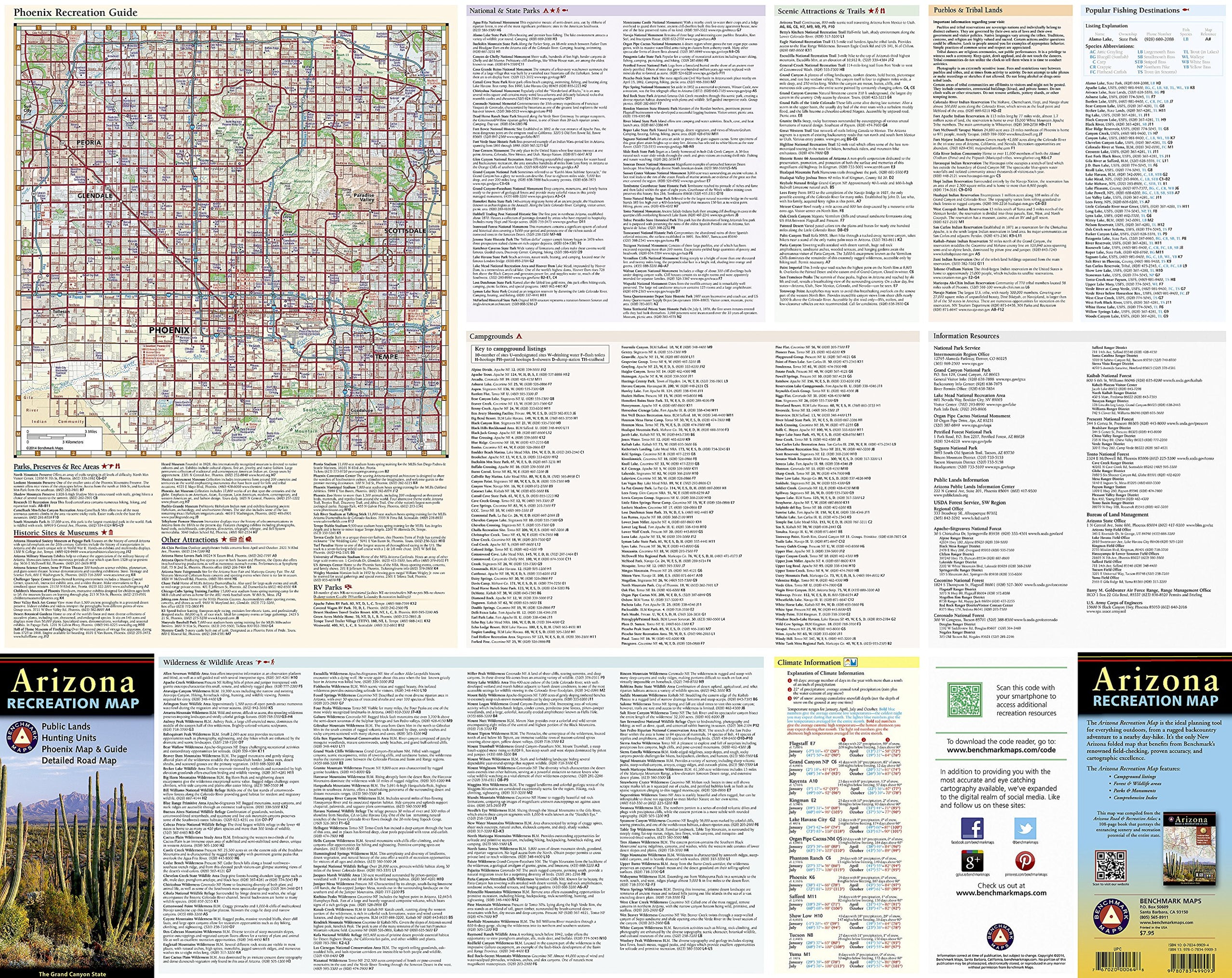 Arizona Recreation Map — Starizona